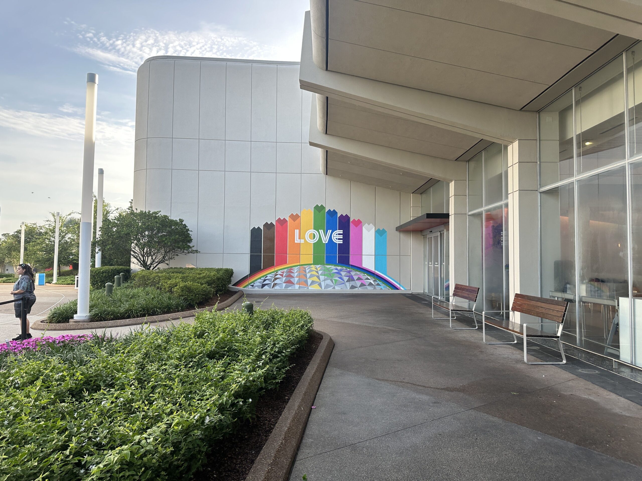 Spaceship Earth Rainbow Mural Back at EPCOT for Pride Month 2026 - WDW ...