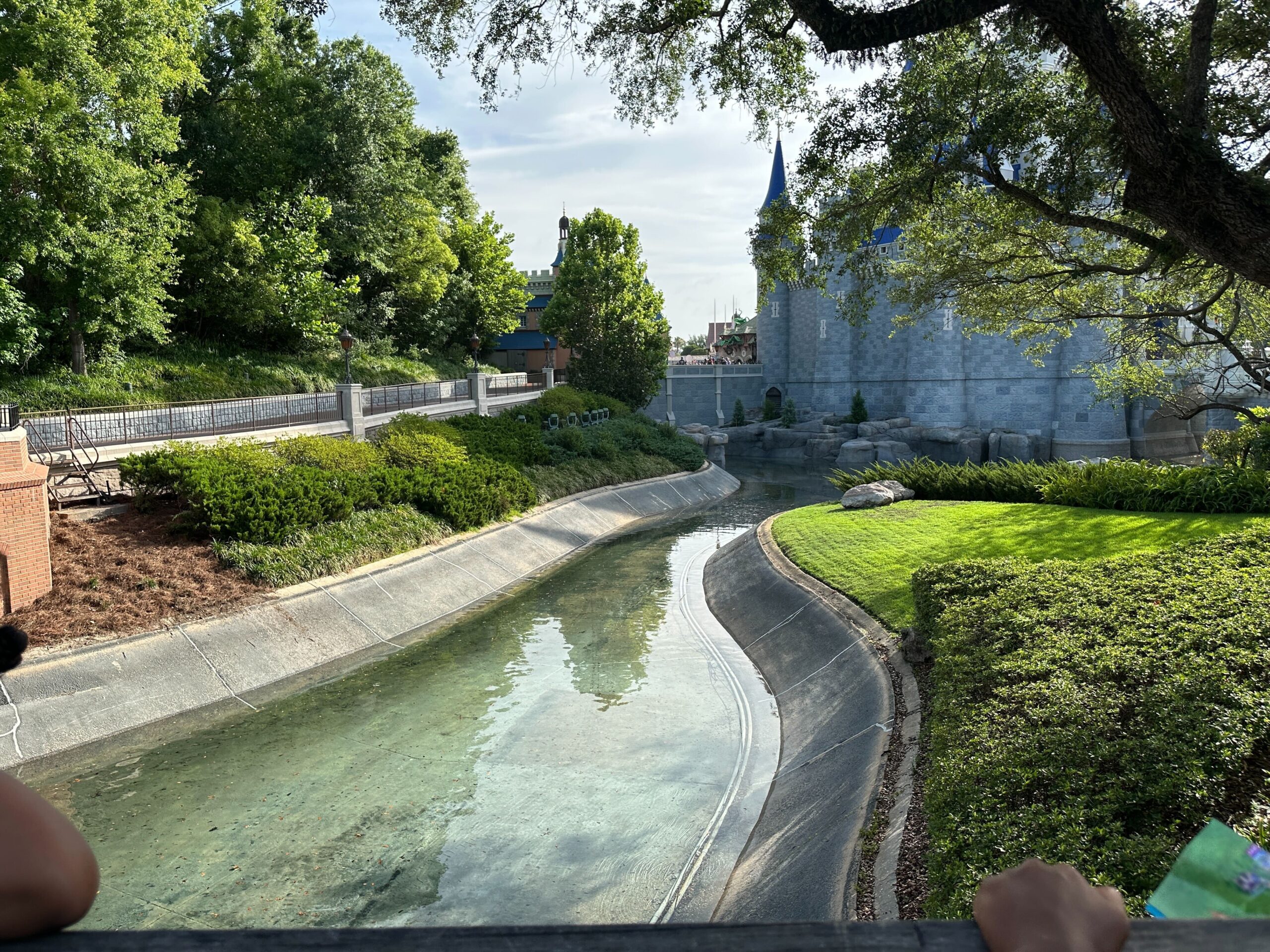 Cinderella Castle Moat Refilling Begins at Magic Kingdom - WDW News Today