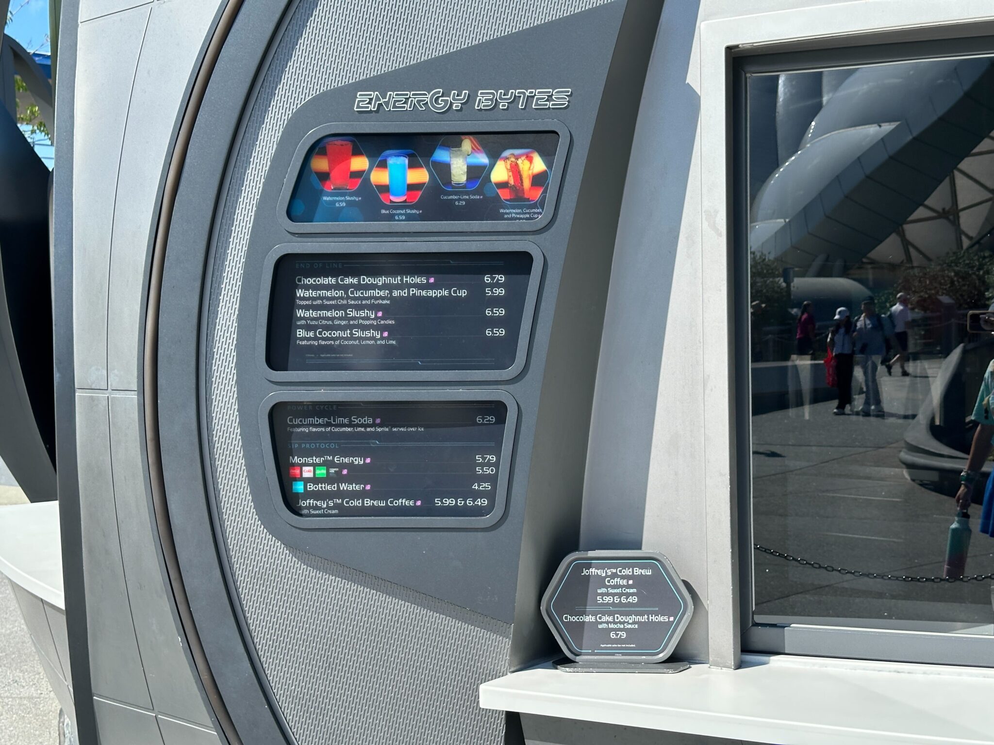 Disney Removes Food & Beverage Items From TRON Snack Kiosk at Magic ...