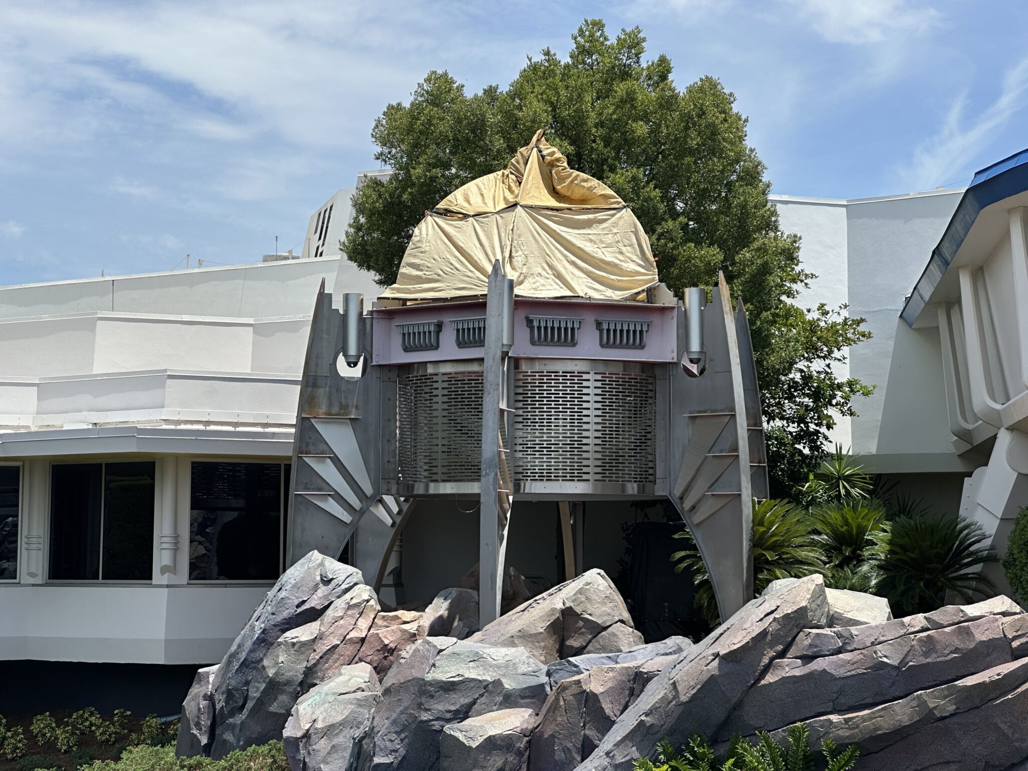 Another 1994 Tower is Being Demolished in Tomorrowland at Magic Kingdom ...