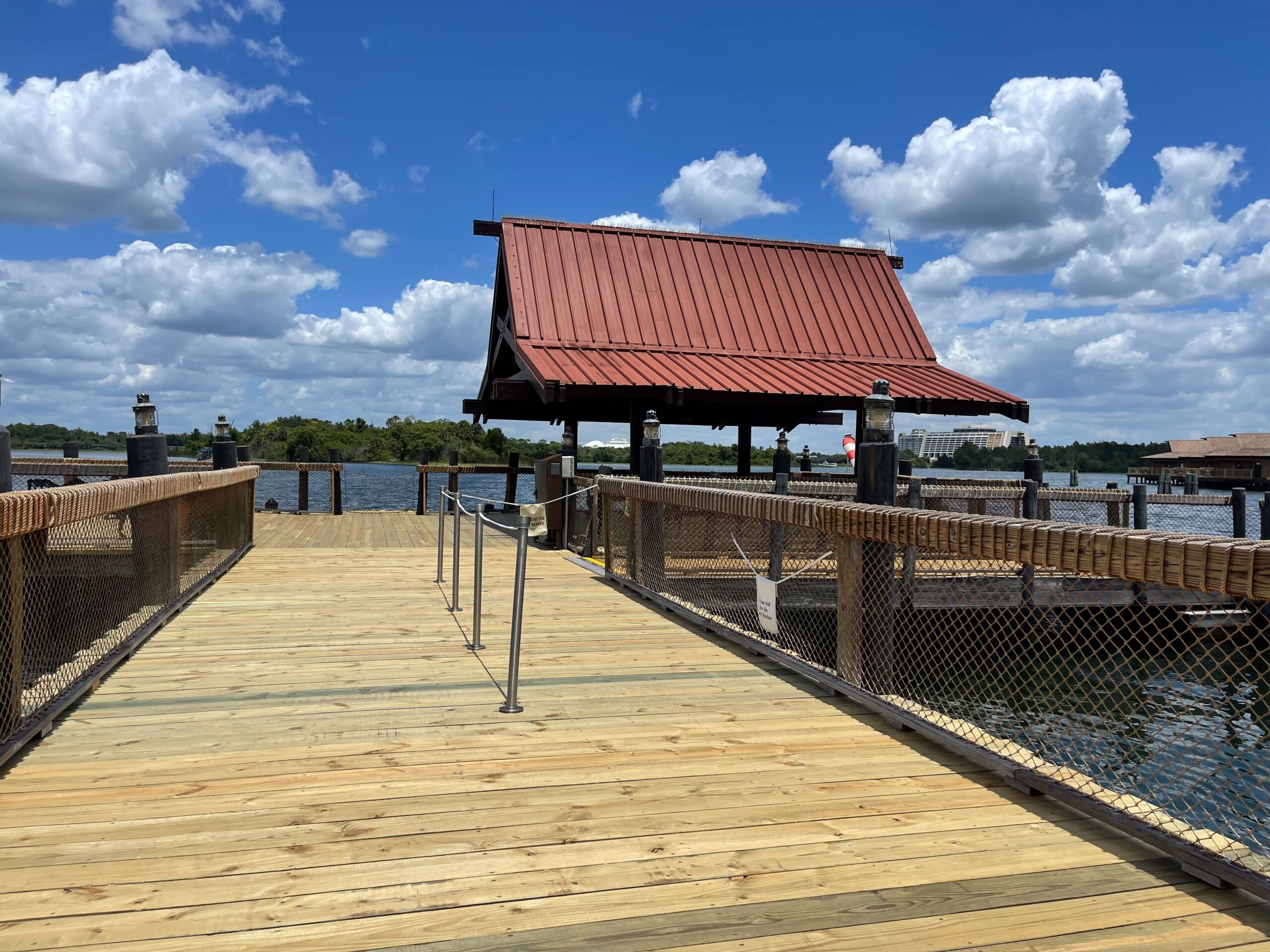 Refurbishment of Dock at Disney's Polynesian Village Resort Complete ...